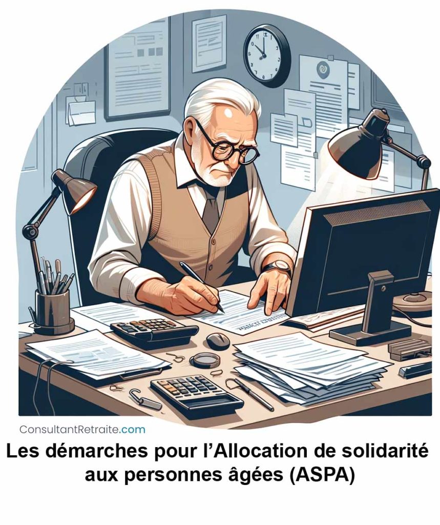 Démarches pour obtenir l'ASPA
